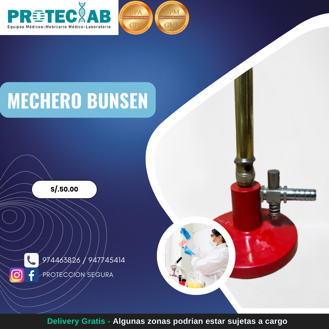 Mechero Bunsen Llama Azul Tipos De Llamas Y Mechero De Bunsen | PDF